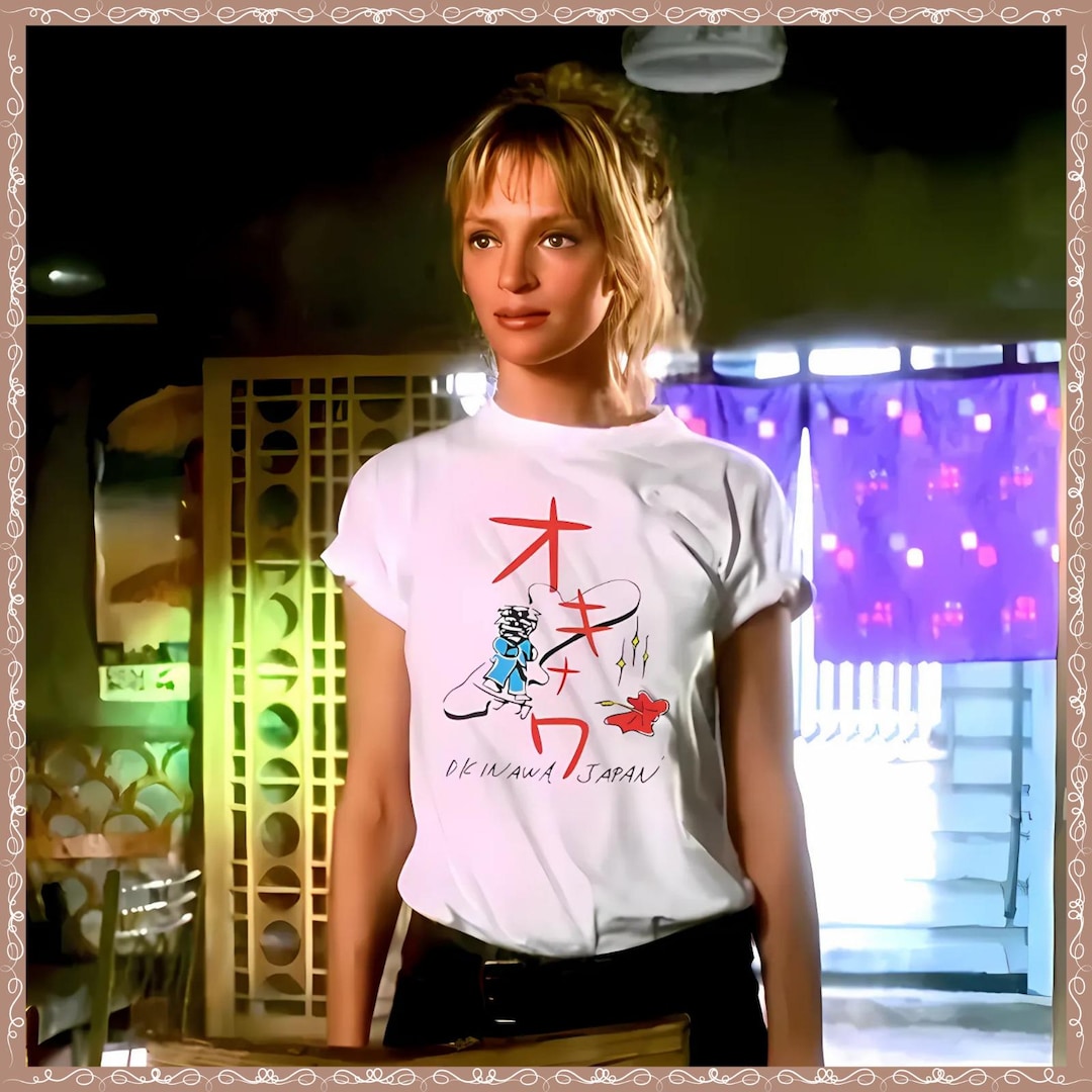 Kill Bill Beatrix Kiddo T-shirt - Tarantino, Uma Thurman, Vintage ...