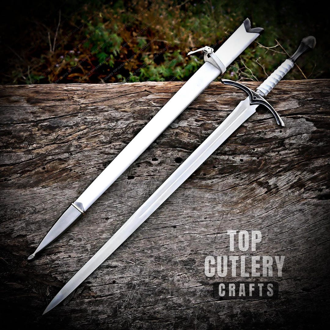 Hand-forged Glamdring Replica: Lord of the Rings Elven Sword With ...