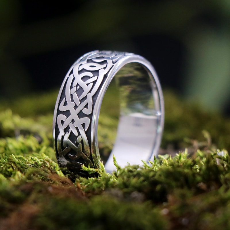 Infinity Viking Love Ring - Etsy