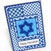 Hanukkah Star of David Card With Matching Embellished Envelope [TOP ...