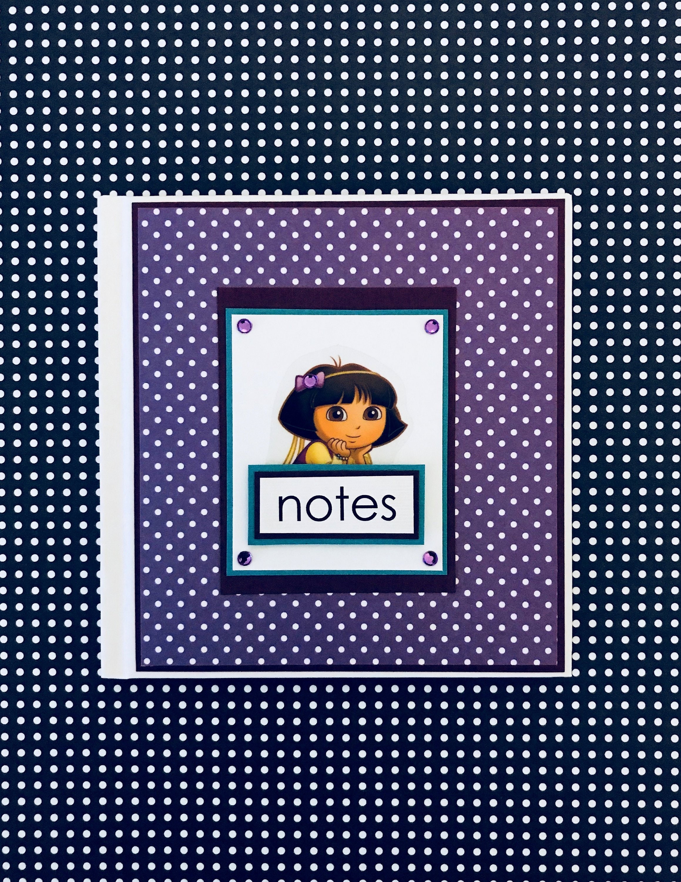 Mini Hardcover Journal Mini Journal: Purple Dora 5 1/4 X 5 - Etsy Canada
