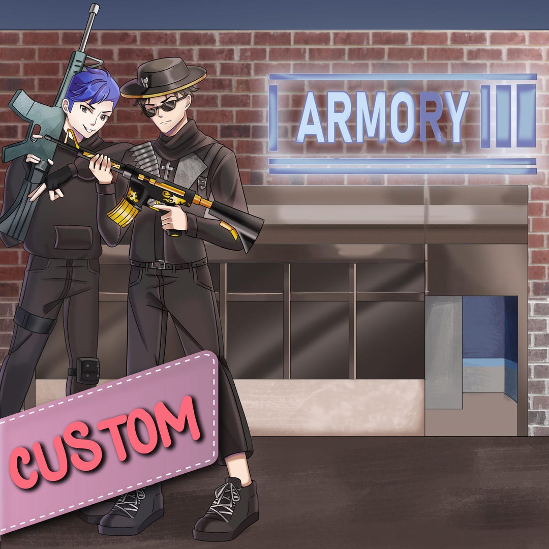 Personalized Gaming SVG – Custom Digital Portrait & Anime PFP Avatar ...