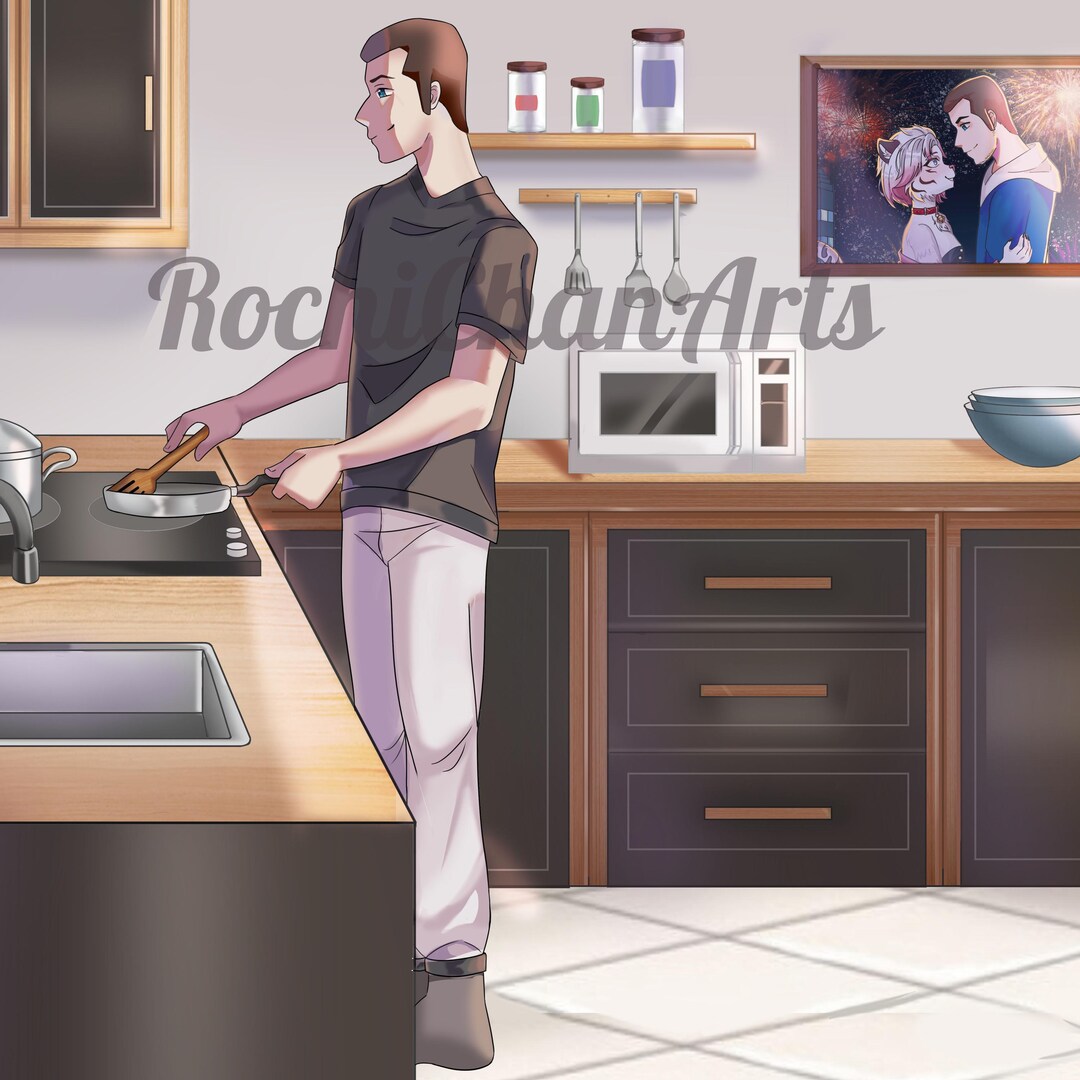 Digital Commission Anime Art – Personalized Cartoon PFP Avatar, Family ...