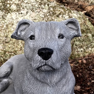 Pitbull Statue, Concrete Statues. Pit Bull Dog Statue, Garden Statues ...