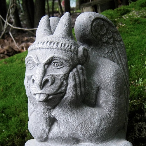 Outdoor & Gardening Garden Decoration Outdoor Statues Funny Gargoyle ...
