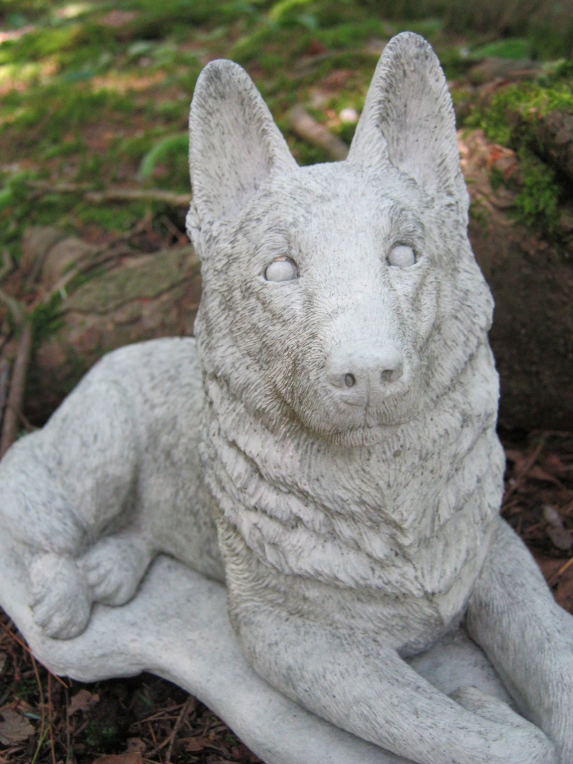 German Shepherd Dogs, Concrete Dog Statue, Cement Statue, Canine Police ...