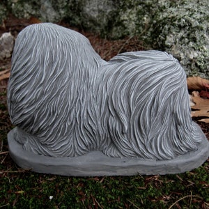 Pekingese Dog Statue, Pekingese Concrete Statues, Pet Memorial, Garden ...