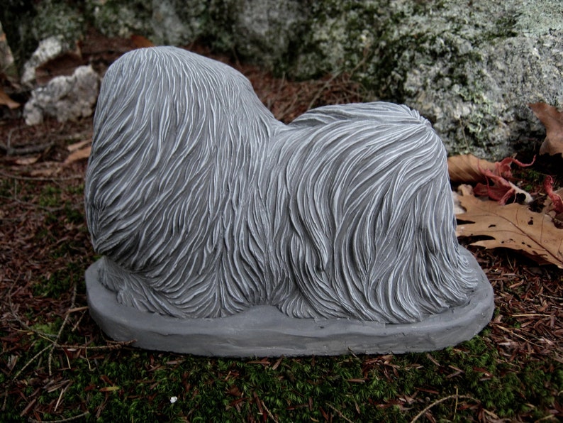 Pekingese Dog Statue, Pekingese Concrete Statues, Pet Memorial, Garden ...