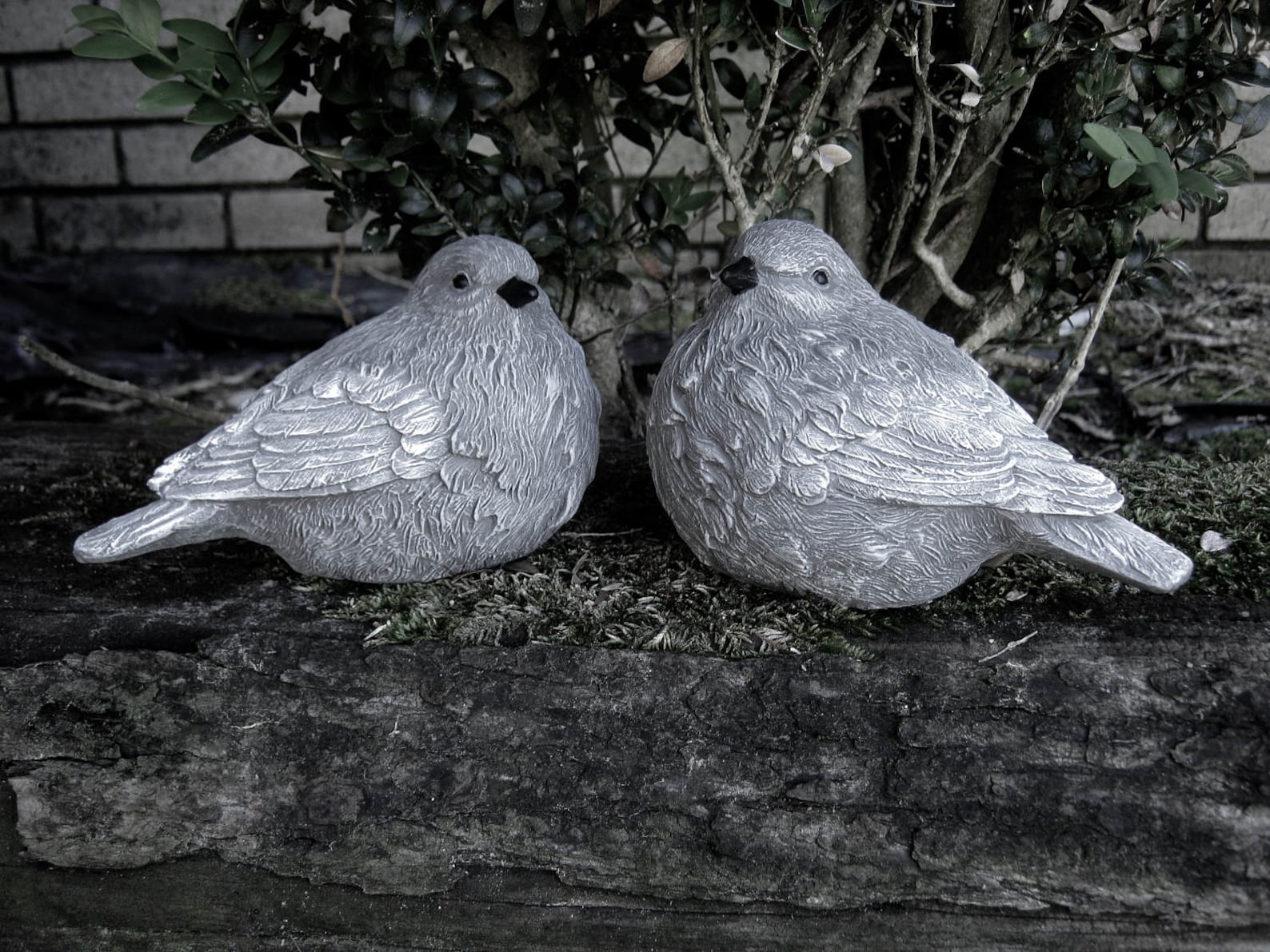 Bird Statues Concrete Birds Birdbath Birds Cement Statues - Etsy