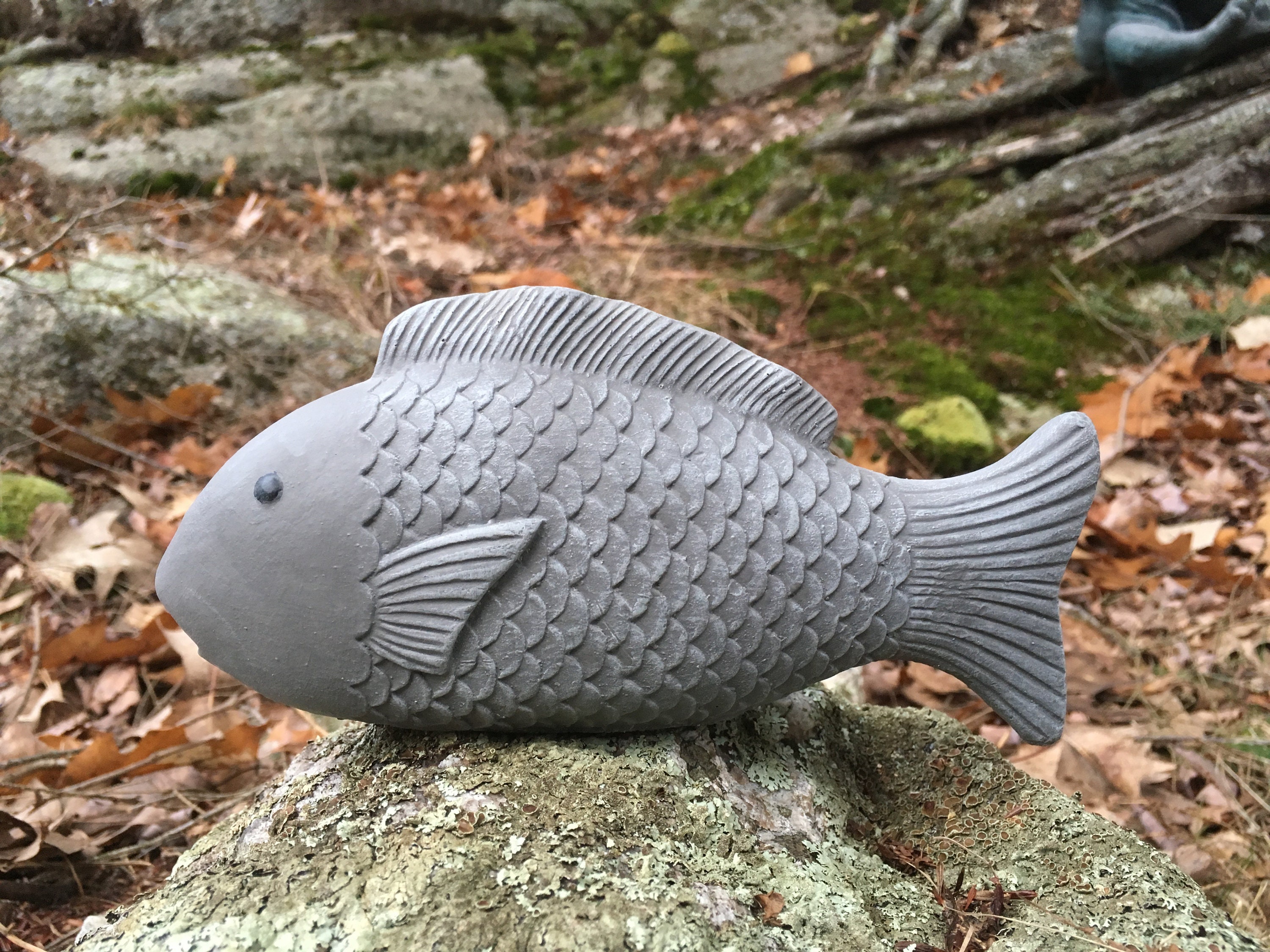 Fish Statue Concrete Garden Figure Concrete Fish Cement - Etsy Australia