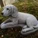 Beagle Statue, Concrete Dog Statues, Garden Decor, Pet Memorial, Garden ...