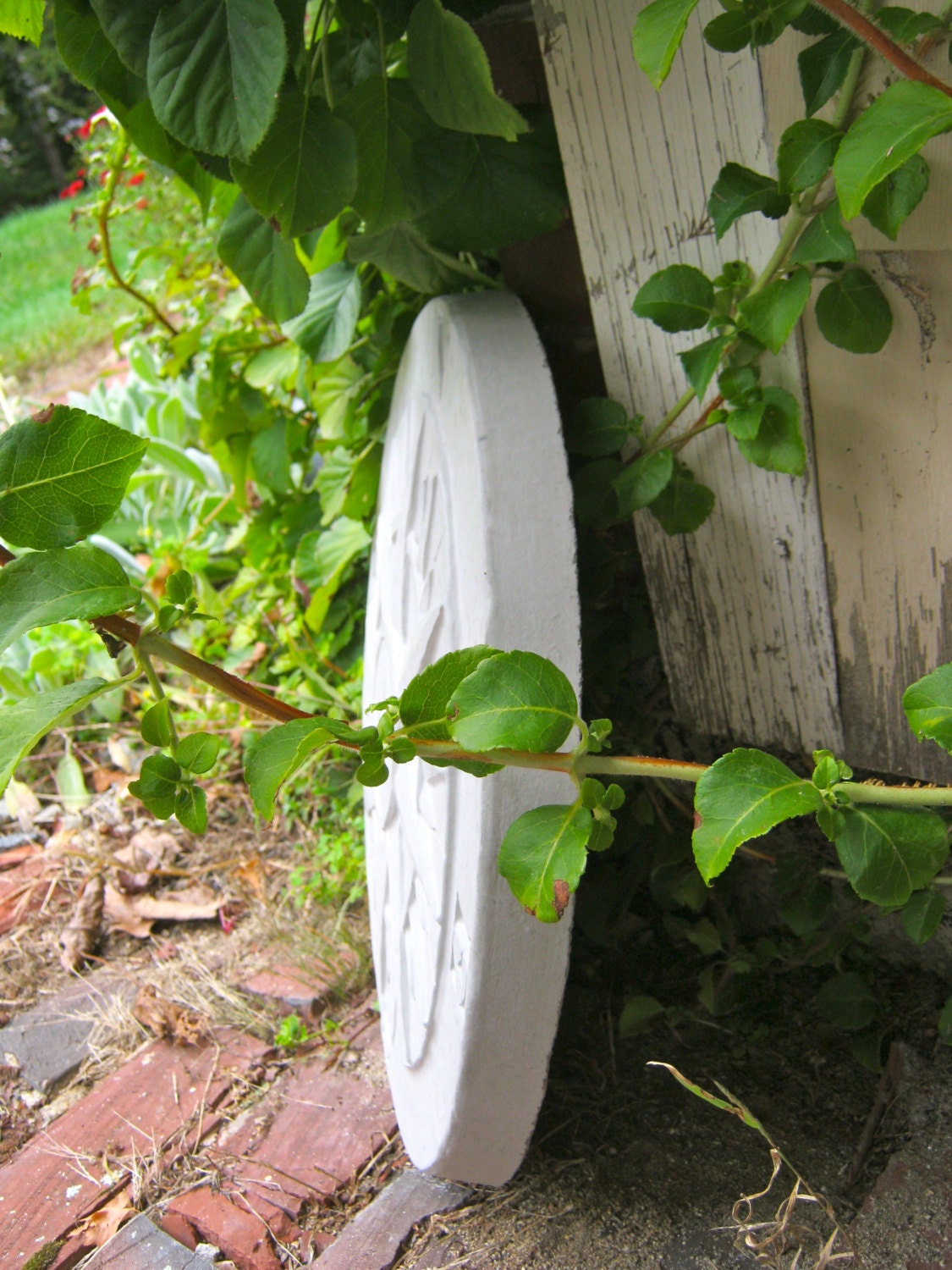 Compass Statue Garden Decor Concrete Garden Plaque Cement - Etsy
