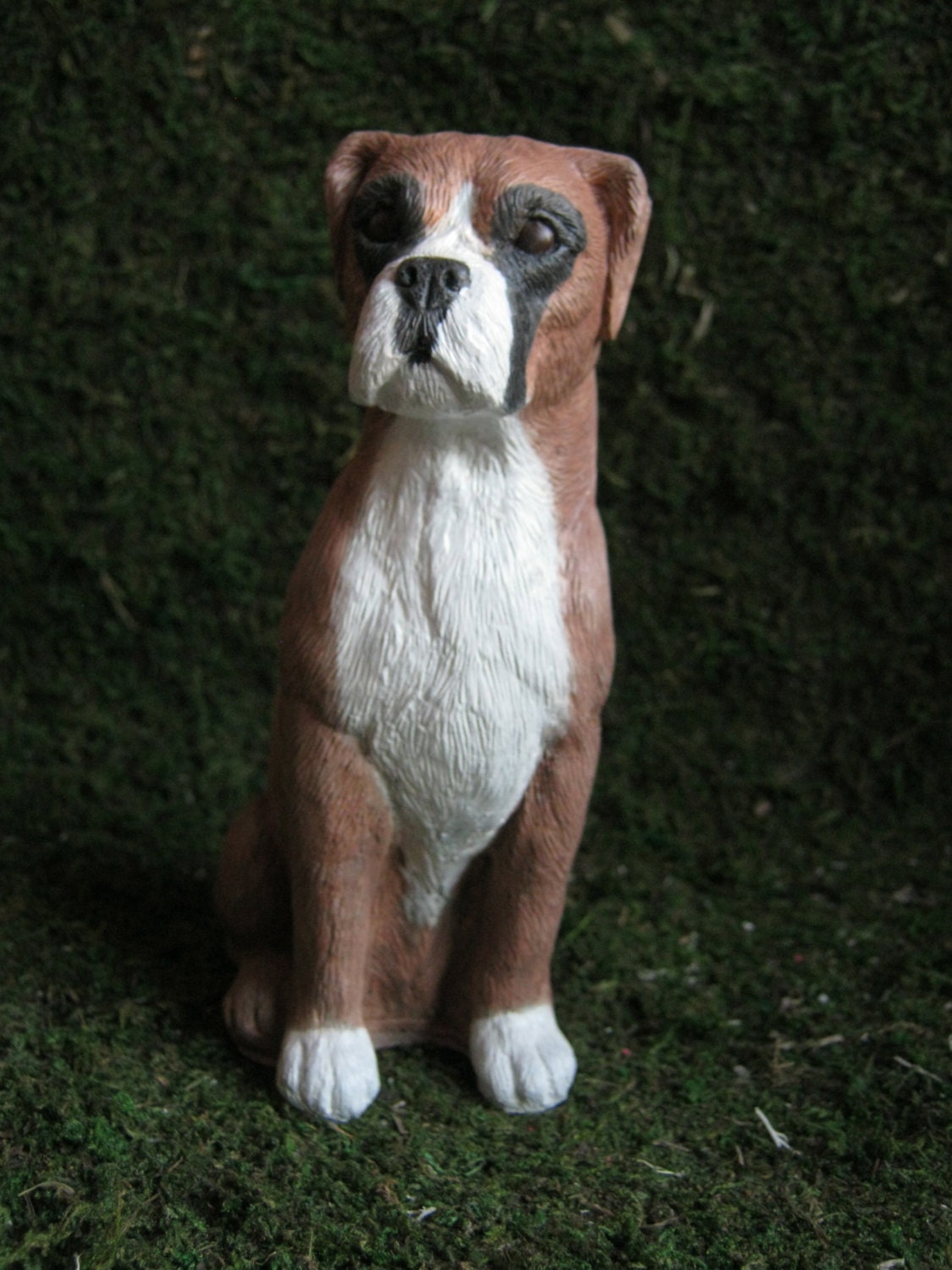 Boxer Dog Statue Concrete Statues Boxer Statue Boxer - Etsy