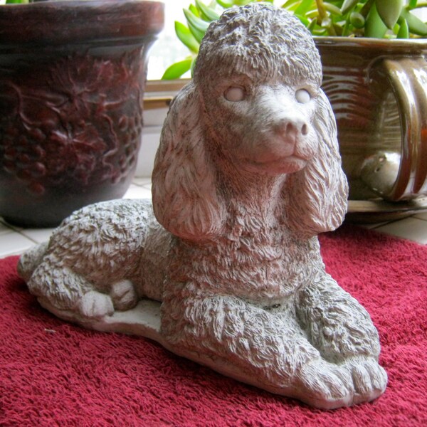 Poodle Statue - Etsy