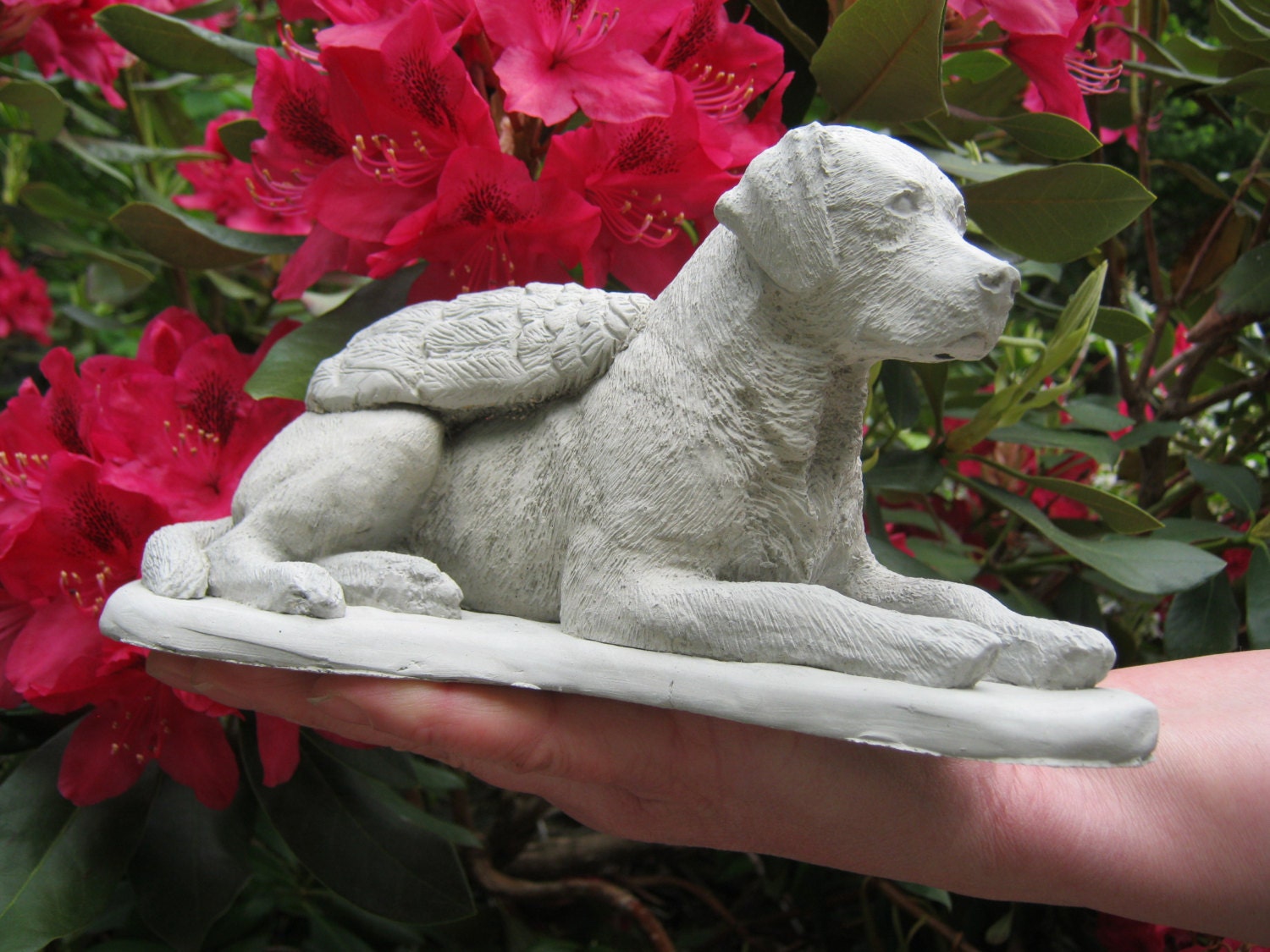 Labrador Statue Labrador Retriever Angel Statue Labrador - Etsy