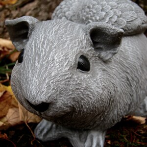 Guinea Pig Angel Statue, Concrete Pig Memorial, Remembrance Figure ...