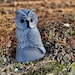 Owl, Concrete Garden Owls, 10 Inches Cement Owl, Owl Figures, Cast ...