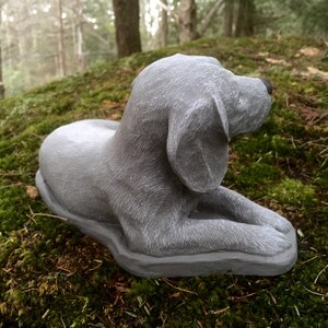 Beagle Statue, Concrete Dog Statues, Garden Decor, Pet Memorial, Garden ...
