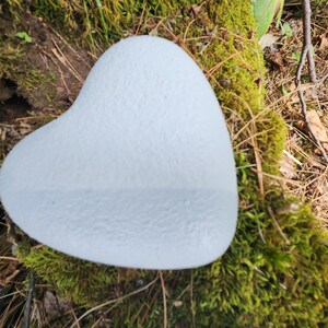 Garden Heart Decor, Pair of Concrete Hearts, I Love You, Memorial ...