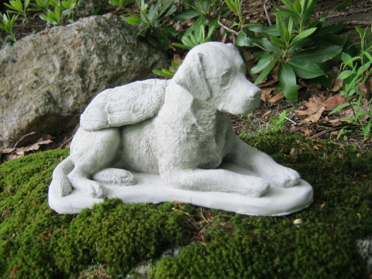 Labrador Statue Labrador Retriever Angel Statue Labrador - Etsy