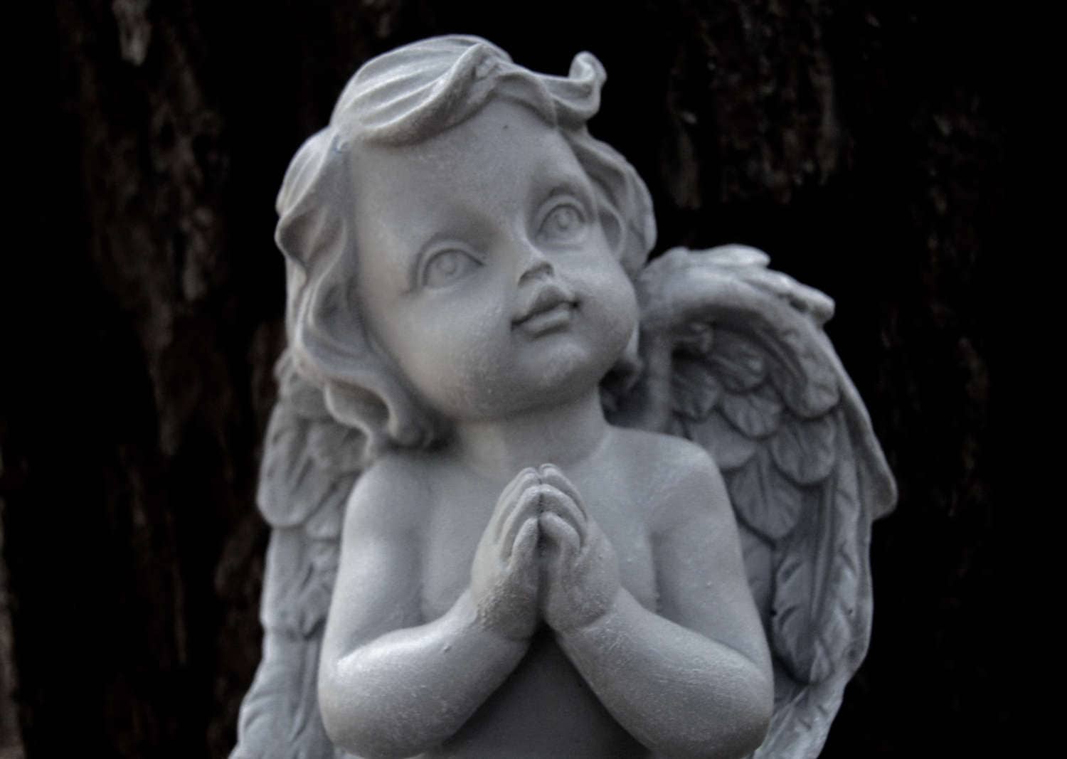 Baby Angel Praying Statue