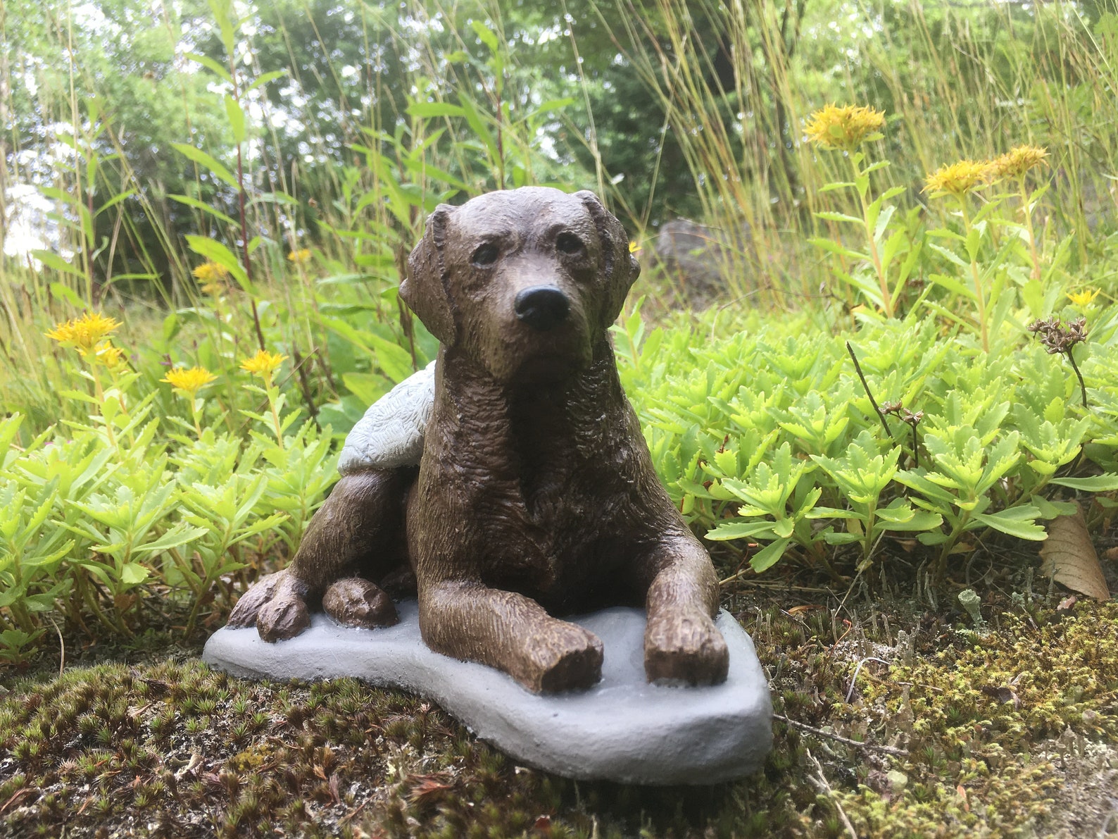 Labrador Statue Lab Labrador Retriever Angel Statue - Etsy