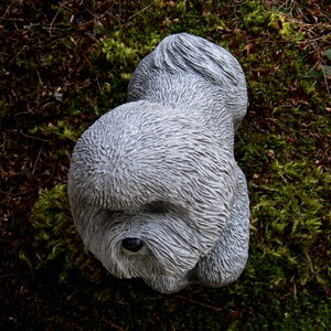 Bichon Frise Statue, Dog Statue, Bichon Figure, Garden Statues ...