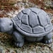 Turtle Statue, Concrete Cement Turtles, Painted Turtle, Cement Garden ...