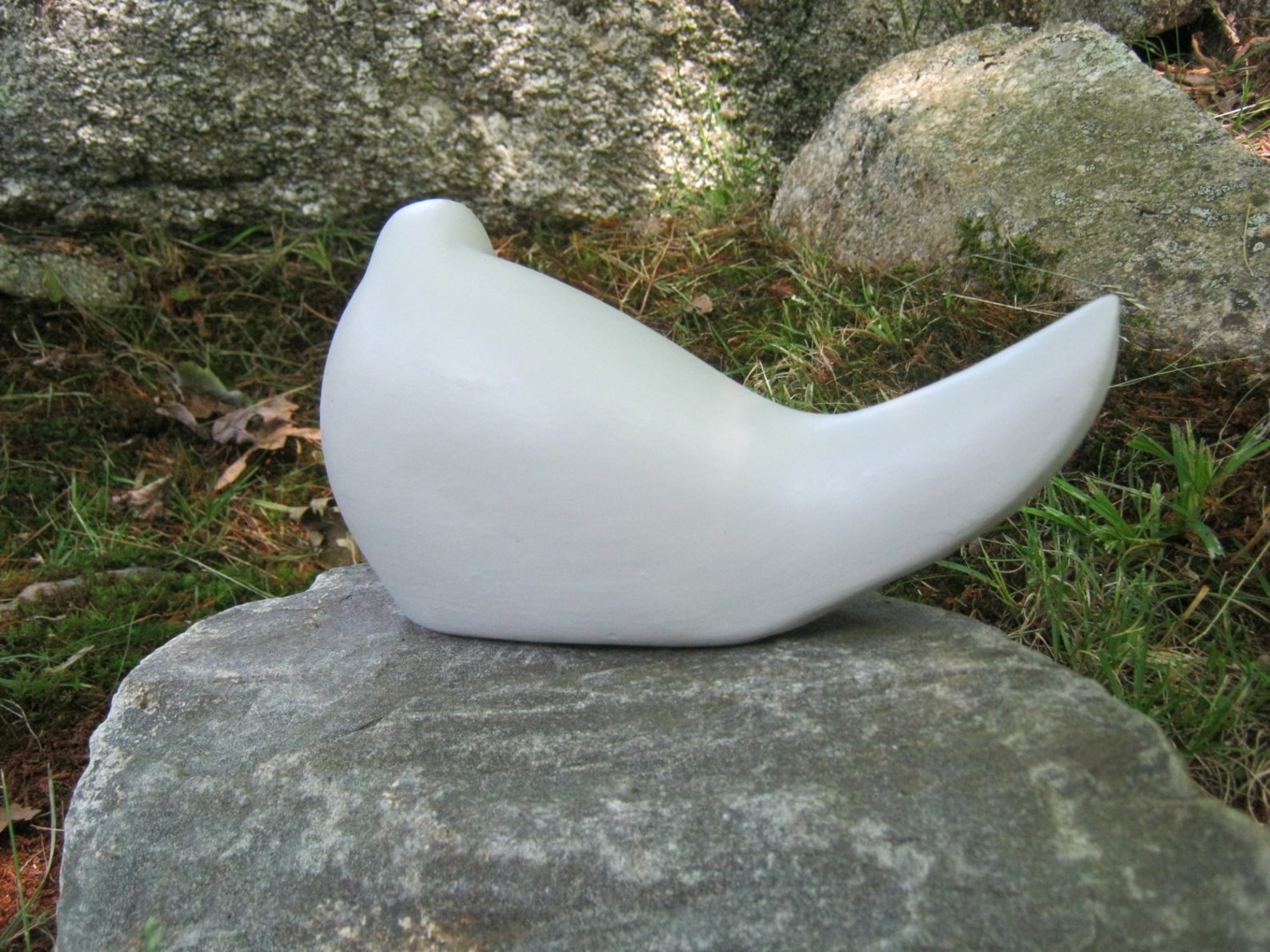 Bird Statue, Concrete Statues, Dove Statue, Garden Decor, Contemporary ...