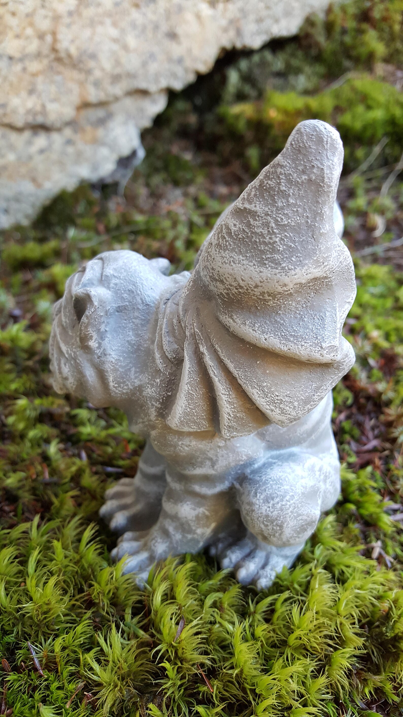Gargoyle Garden Decor Dog Gargoyle Garden Statue Winged | Etsy