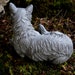 Fox Statue, Fox Sculpture, Concrete Fox Figure, Small Concrete Statues ...