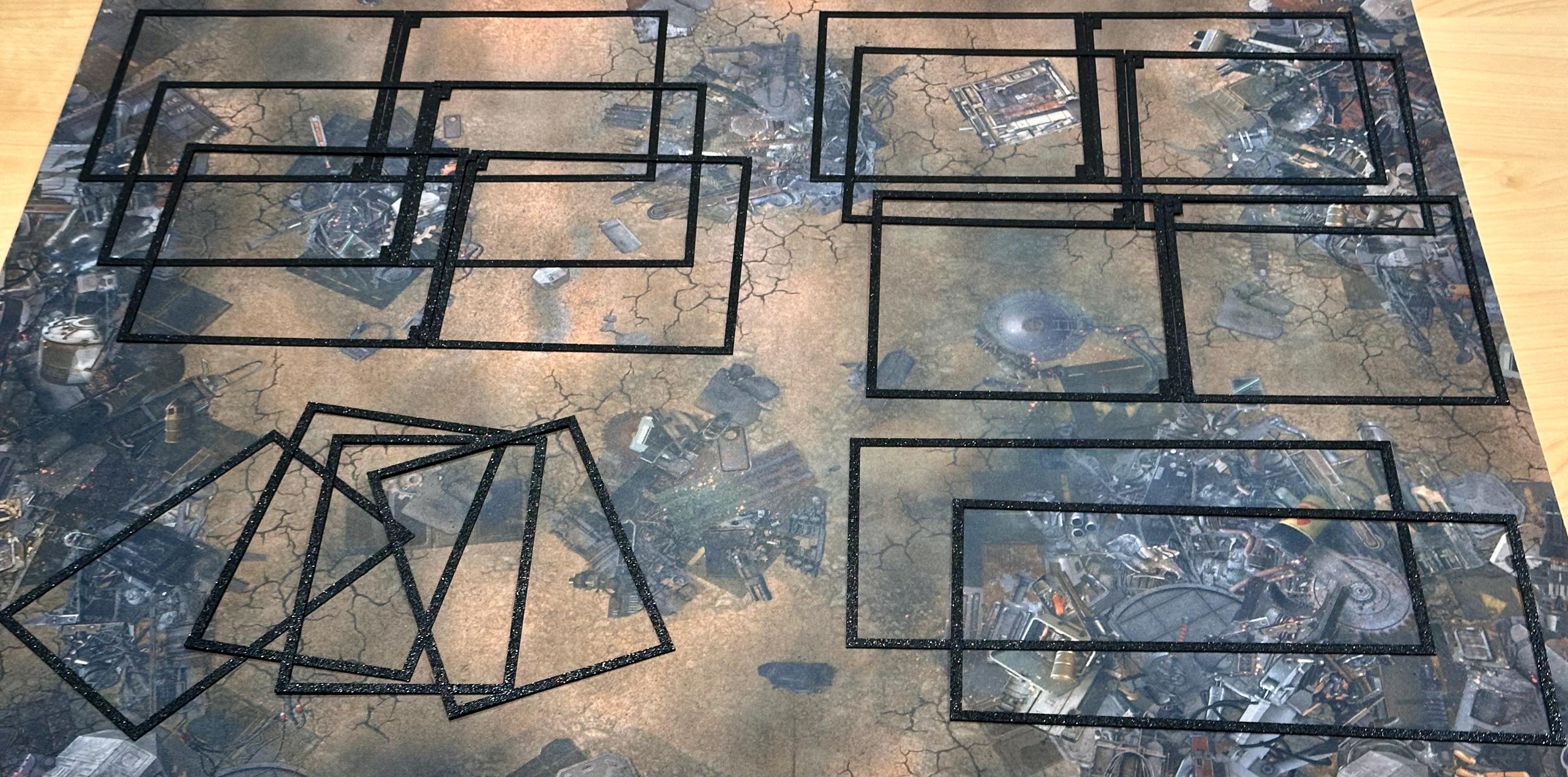 40K Outline Footprints GW & WTC Compatible - Etsy