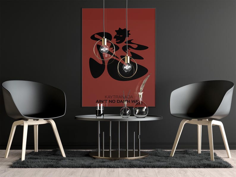Kaytranada Ain't No Damn Way! Custom Album Cover Poster | Rolled Poster ...