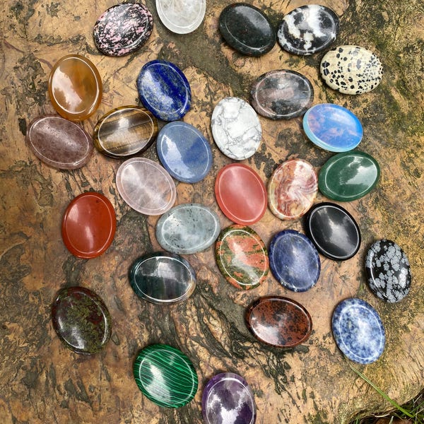 Worry Stone - Etsy