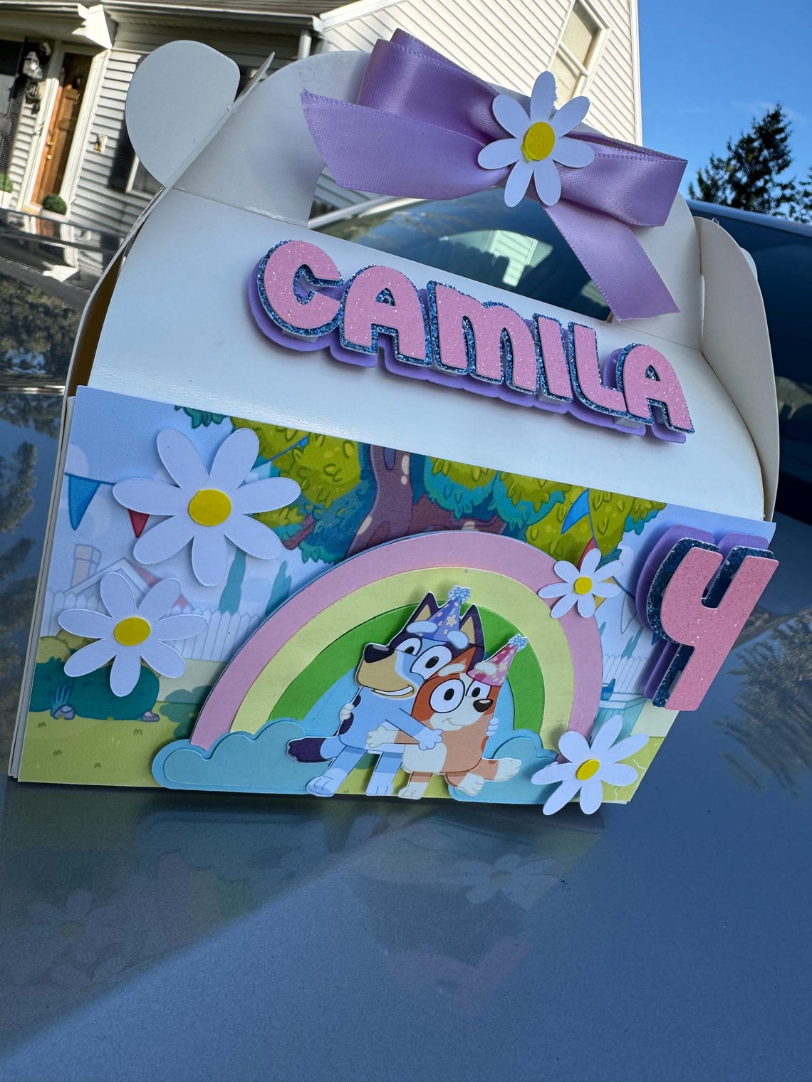 Bluey and Bingo Gable Treat Favor Boxes - Etsy