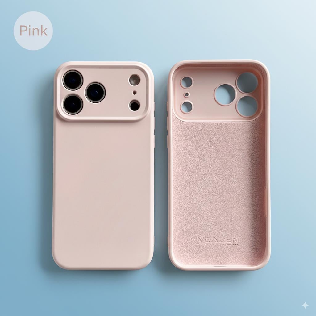 Luxury Liquid Silicone iPhone 17 Pro Max Case | Original TPU Shockproof ...