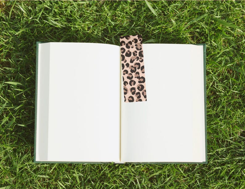 Leopard Print Design Bookmark Cheetah Print Coquette Leopard Print Book ...