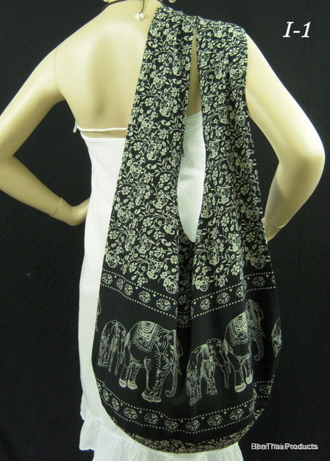 Elephant Bag Purse Hippie Hobo Monk Buddha Sling Crossbody - Etsy