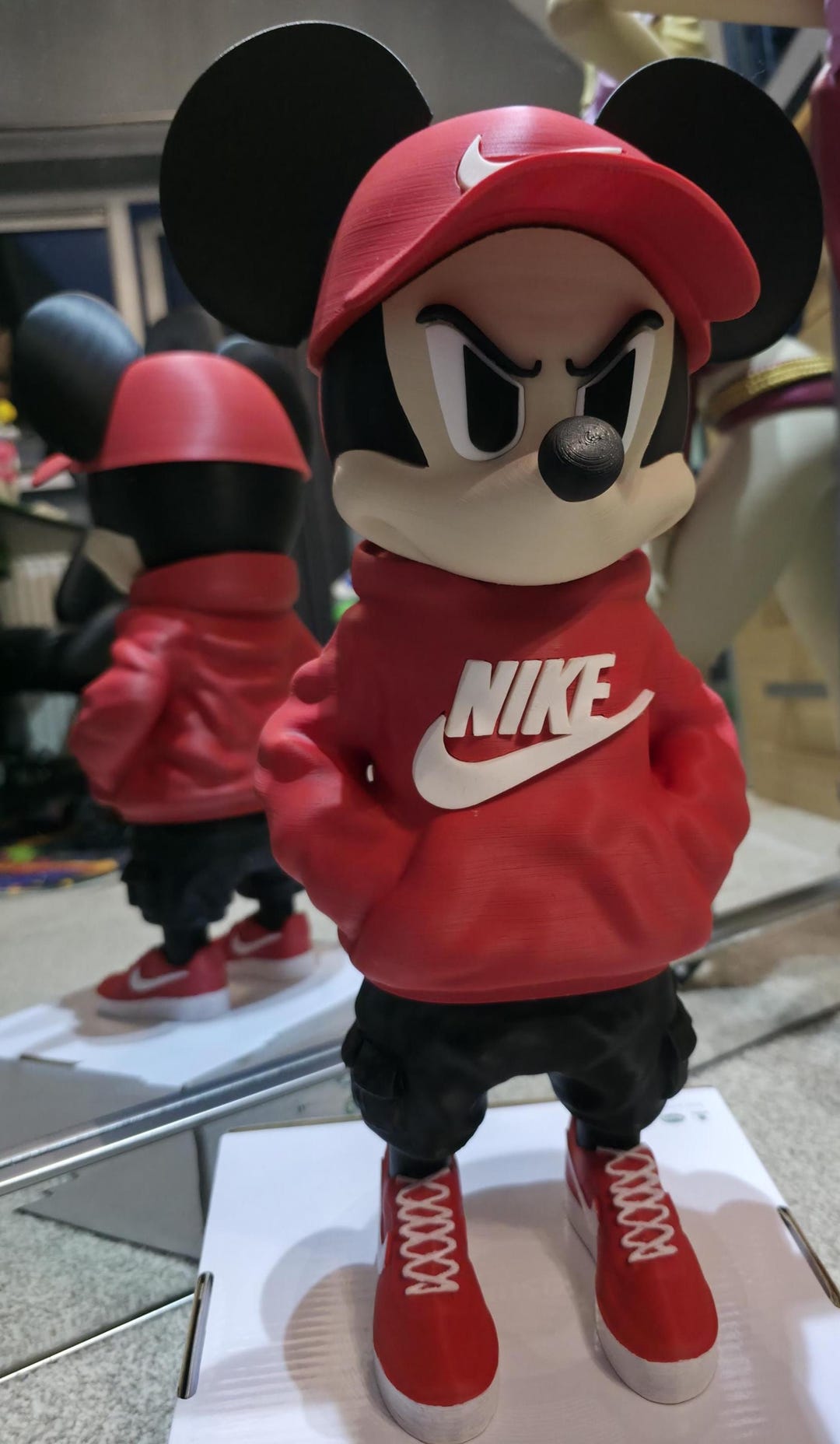 Urban Mickey Mouse 3D Printed (customisable) - Etsy