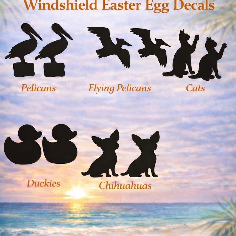 Hidden Egg Decals - Etsy