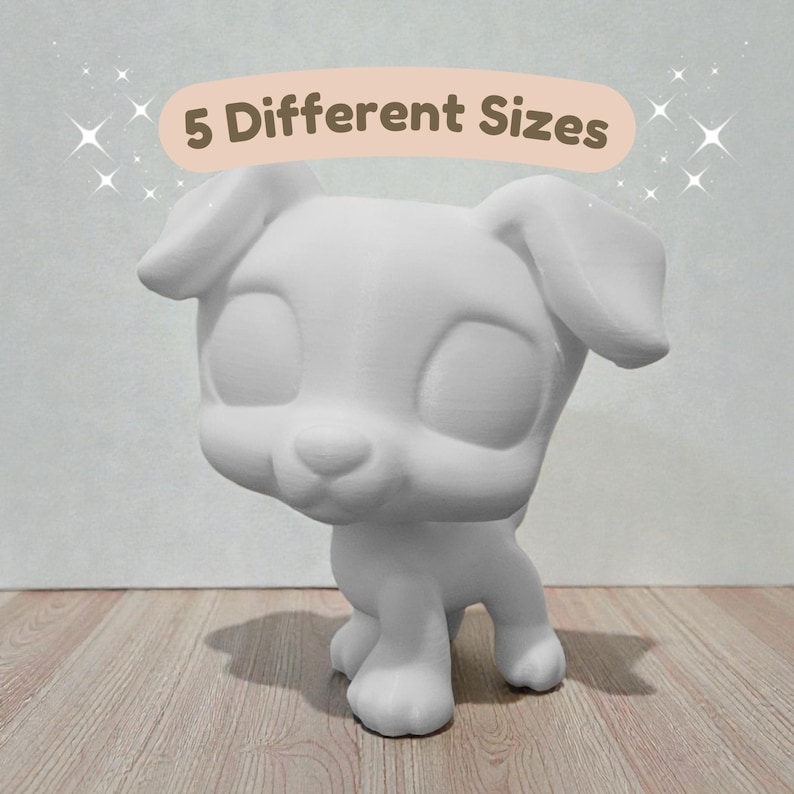 Littlest Pet Shop LPS Russel Terrier - Custom Head Bobble - Bambu Lab ...