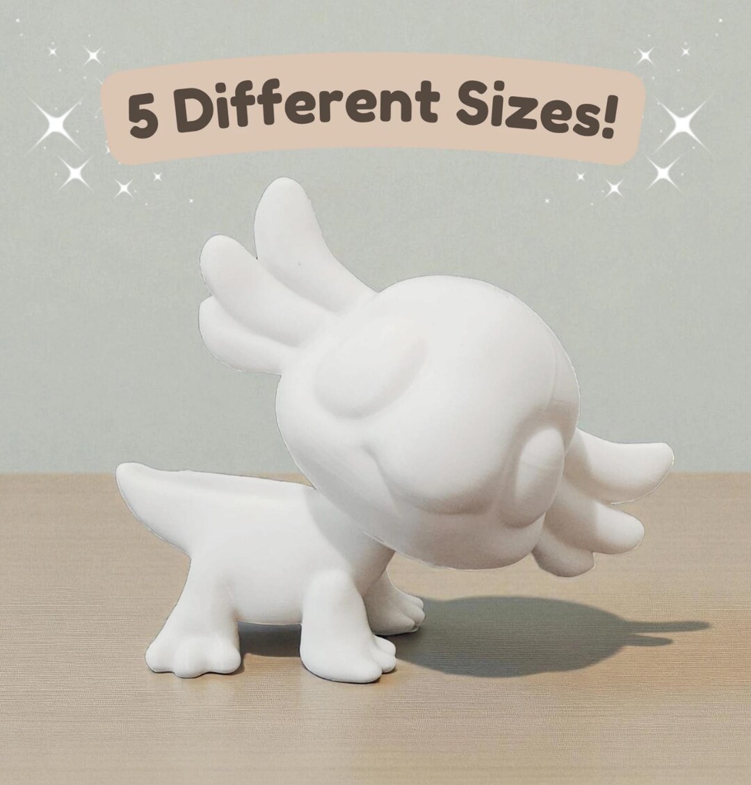 Littlest Pet Shop LPS Axolotl - Custom Head Bobble - Bambu Lab A1 - Etsy UK