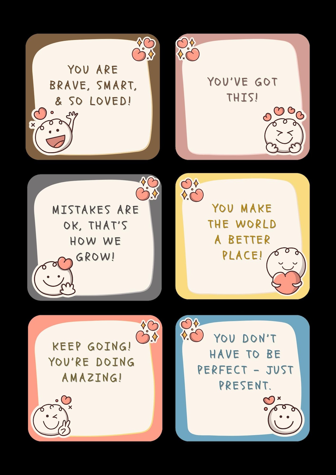 24 Printable Encouraging Lunchbox Notes for Kids | Back to School PDF ...