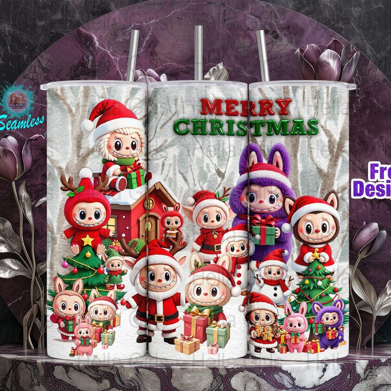 Labubu Inspired Ornament - Etsy