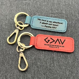 Church Bulk Keychain Custom Bible Verse Accessory Personalized ...