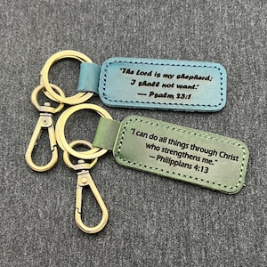 Church Bulk Keychain Custom Bible Verse Accessory Personalized ...