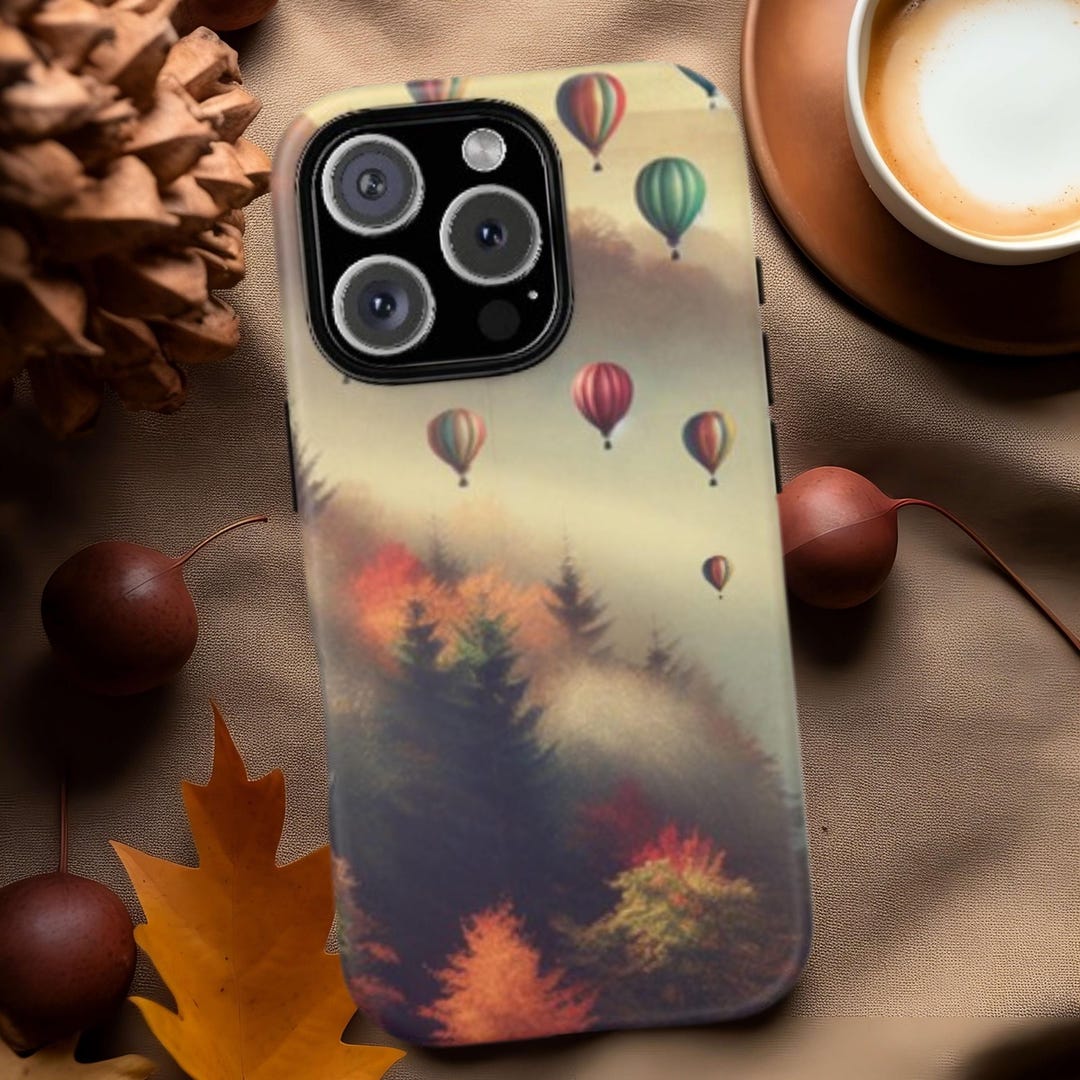 Hot Air Balloon Phone Case: 3D Wrap, Impact Resistant - Etsy