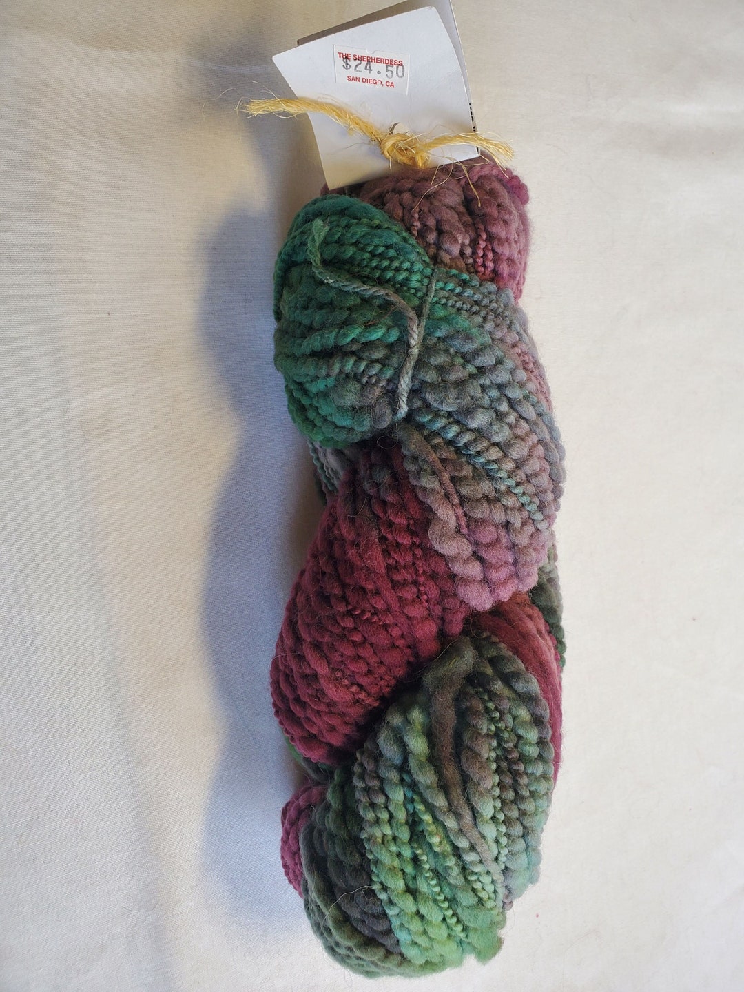 Chunky Yarn by Farmhouse Yarns, Lumpy Bumpy Yarn by Charlene, Grapes on ...