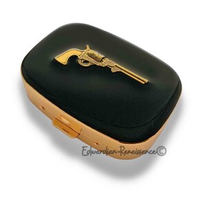 Neo Victorian Pistol Pill Box Vintage Inspired Dragoon - Etsy