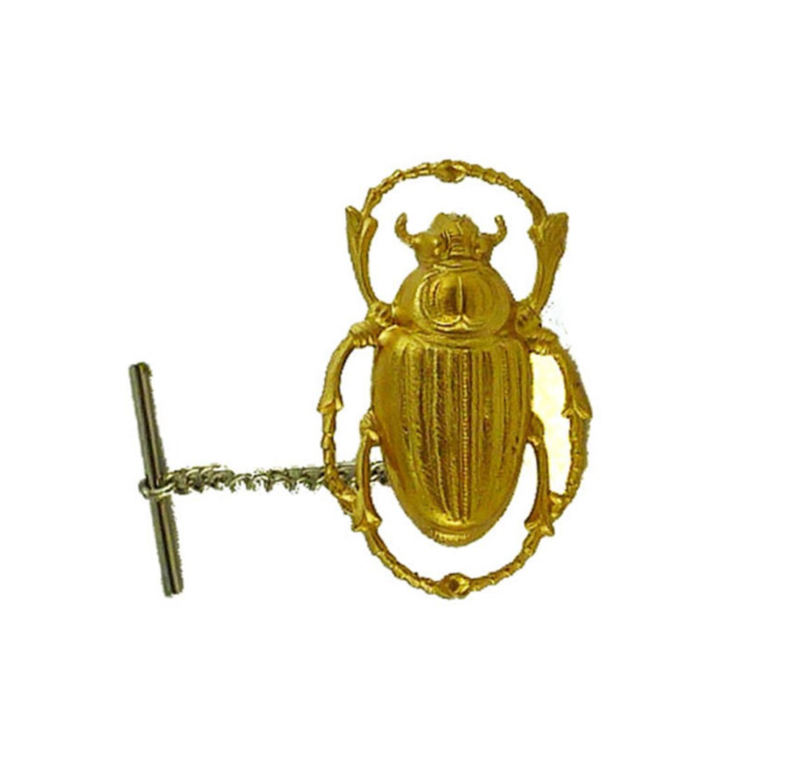 Steampunk Scarab Tie Pin Gothic Victorioan Insect Tie Tack | Etsy